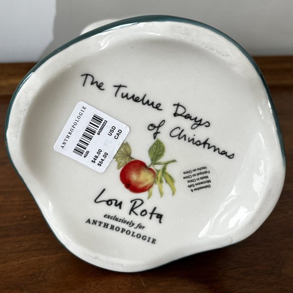 Anthropologie | Dining | New Anthropologie Lou Rota 2 Twelve Days Of ...